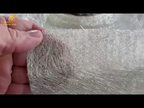 Fiberglass chopped strand mat details video #fiberglass #mat