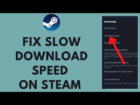 How to FIX Slow Download Speed on Steam (2023)