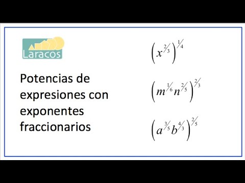 Potencias de exponentes fraccionarios | aprendamosfacil