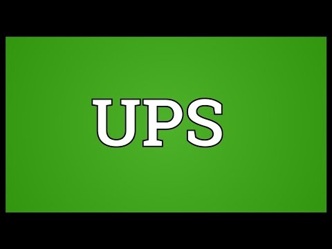 UPS Meaning