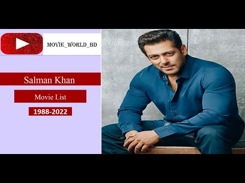 Salman Khan Movie List (1988-2022)