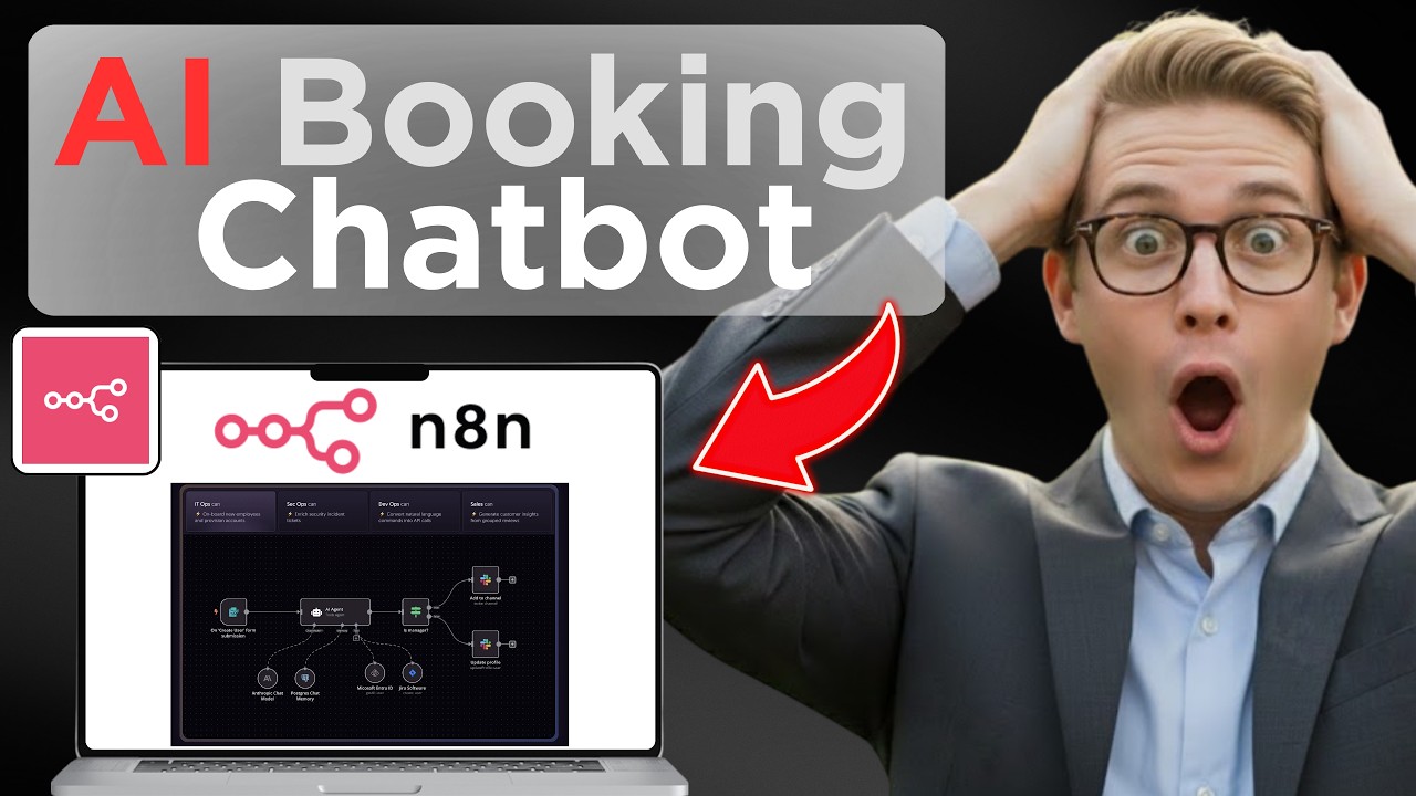 How To Build An AI Website Chatbot That Books Appointments With n8n (Easy Guide)