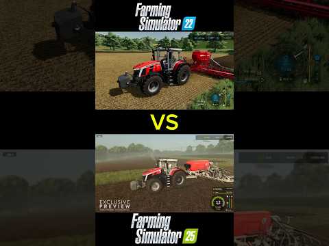 FS25 VS FS22! #fs25 #fs22 #farmingsimulator #farmingsimulator22 #farmingsimulator25 #farming