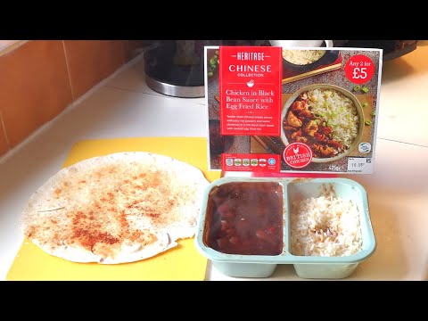 Chicken In Black Bean Sauce & Egg Fried Rice | Nisa | Food Review