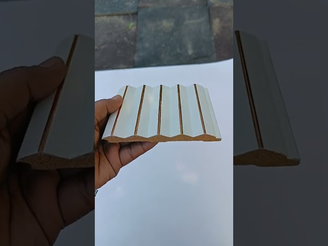 Louvered Panels Supplier In Delhi - V shape louver wooden finish Trader ...