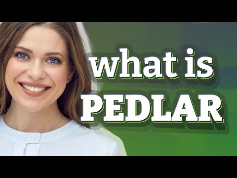 Pedlar | meaning of Pedlar