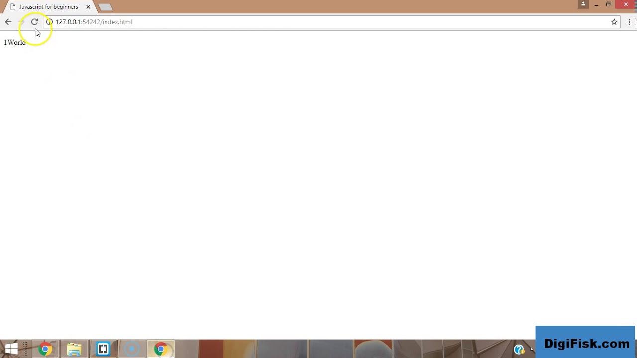 How to concatenate two strings in Javascript - Javascript Tutorials for beginners