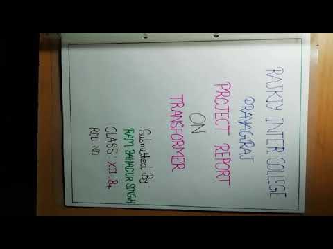 Project on transformer in hindi