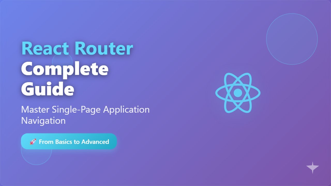 React Router v6: Beginner's Guide to SPA Navigation