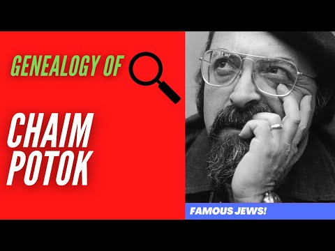 Genealogy of Chaim Potok | Famous Jews