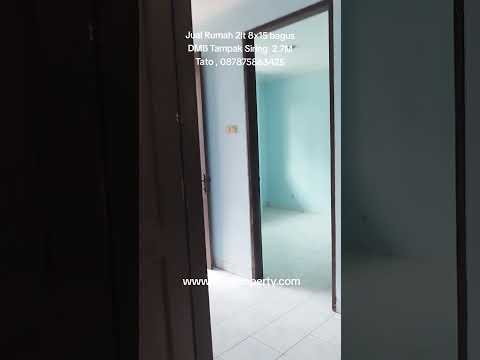 Jual DMB Tampak Siring Kalideres Jakarta 8x15m 2lt bagus #tatoproperty