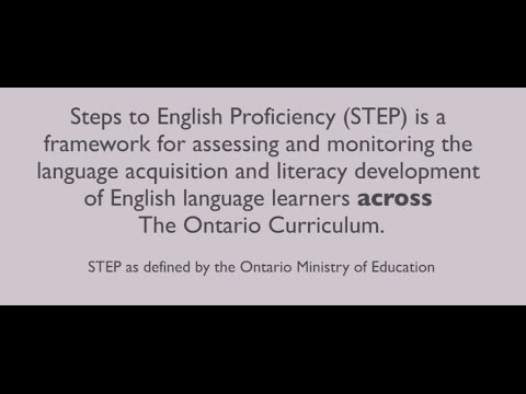 Steps to English Proficiency (STEP)