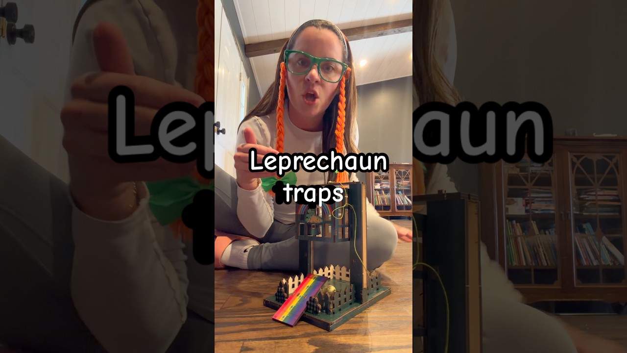 Leprechaun traps #leprechaun #kidsactivities #fun #march #saintpatrick