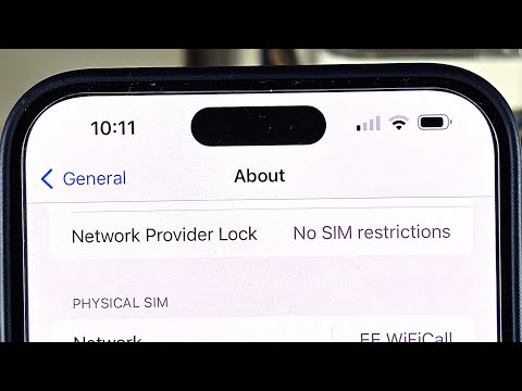 How To Check if iPhone 15 Pro Max is Unlocked or Carrier Locked!