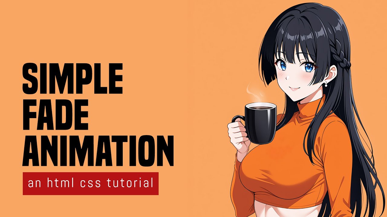 Fade Animation In HTML CSS JS