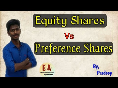 Equity Share Vs Preference Share l Meaning l Explanation l Tamil l By Pradeep Rishikesavan