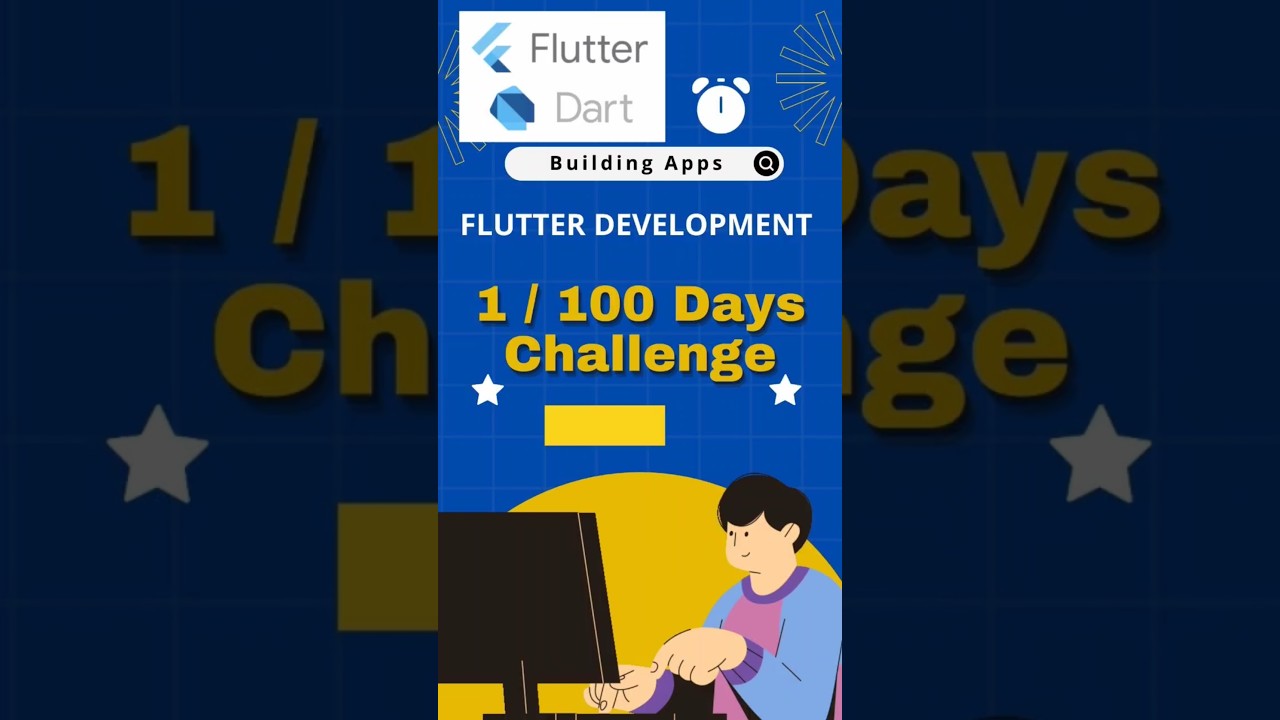 Day-1 / 100 Days Coding Challenge | Flutter Development - Dart Language #100dayschallenge