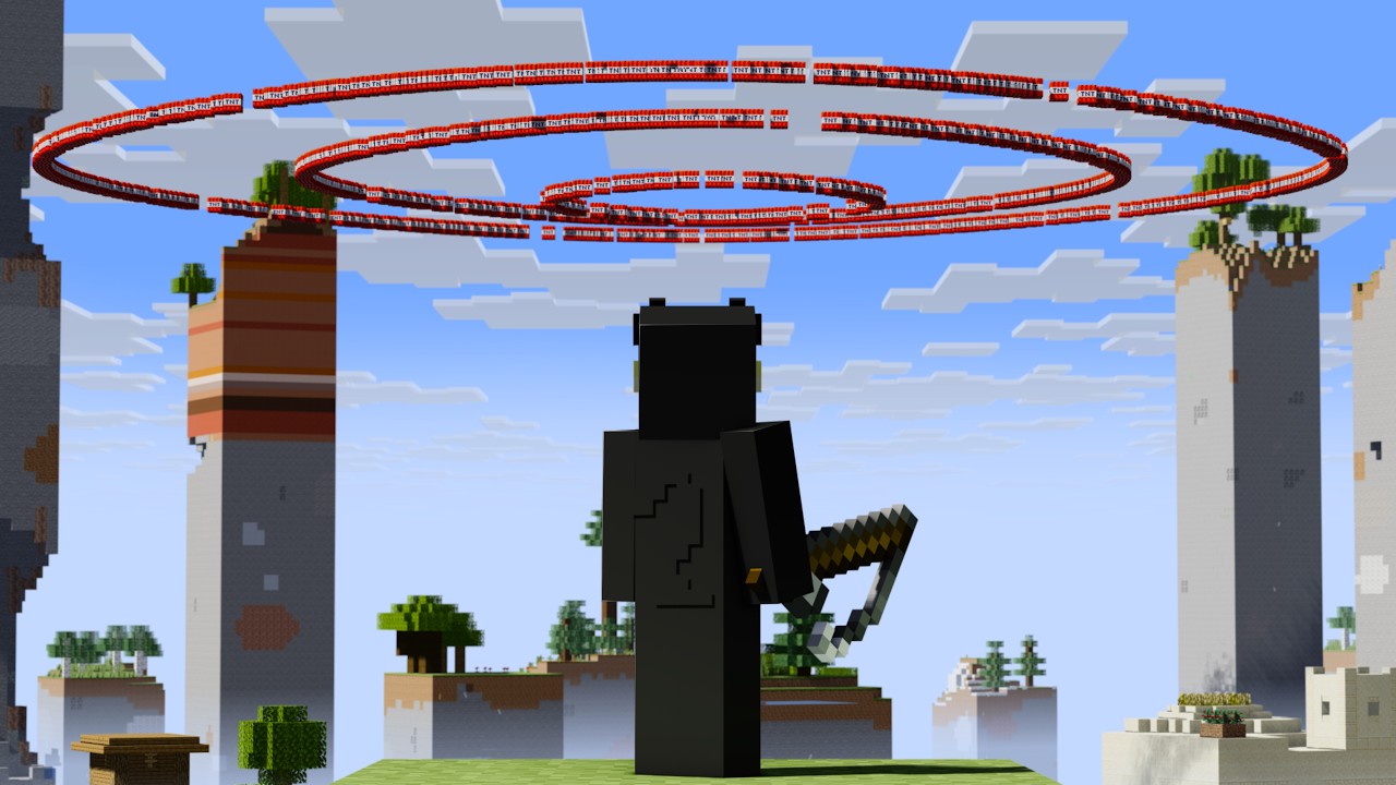 Orbital Strike Cannon VS One Chunk Event