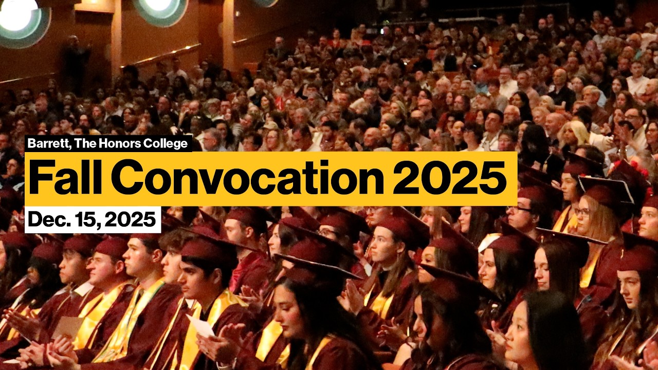 Barrett Presents... Fall Convocation 2025