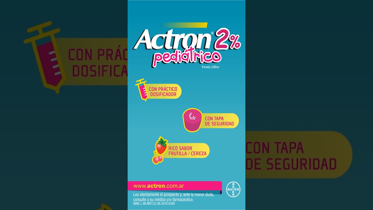 actron pediatrico