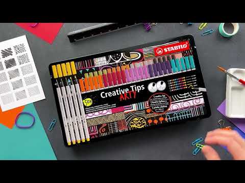 STABILO Creative Tips ARTY- Five tips for endless creative possibilities, created by @hellohoney_nbg