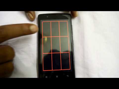 Lenovo A2010 Touch Screen Test