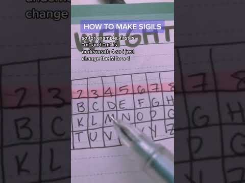 HOW TO MAKE A SIGIL