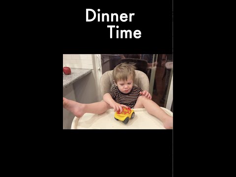 π Autistic 2-year-old Dinner Time π