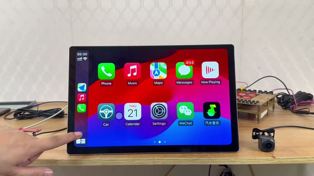 JOYING 12.95inch QLED Screen 1 Din/ 2 Din Android 12 GPS Navigation