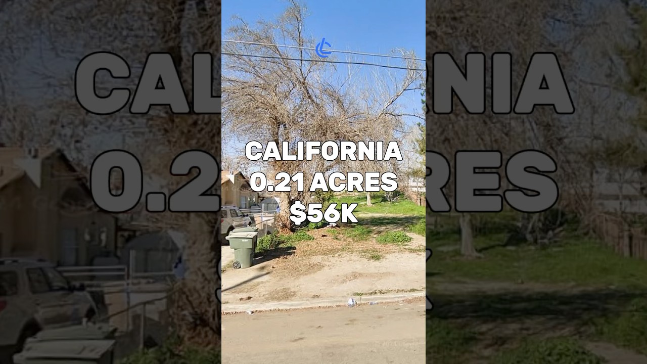 0.21 Acres with paved road access for Sale in Bakersfield California for $56,000 #land #property