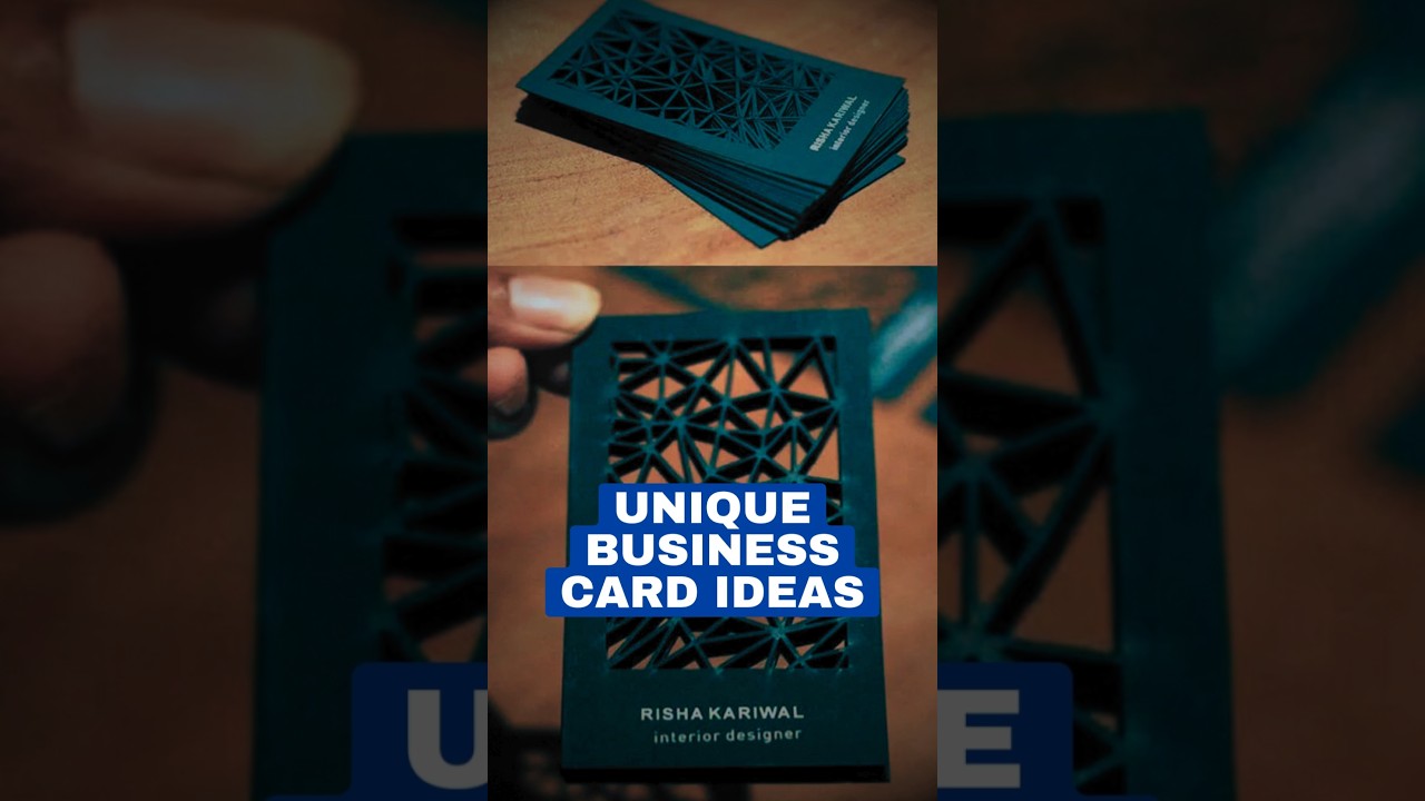 Unique business card ideas 💡 #businesscard #design #canva #business #marketing #branding