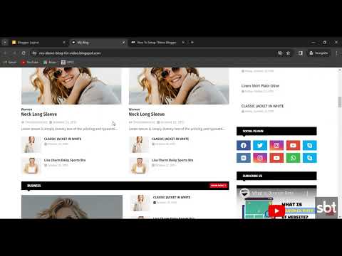 How To SetUp Trendy Blogger Template