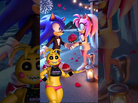 Amy Rose is in Love with Sonic ❤️ But She is Embarrassed 🥺 #insideout #sonic #insideout2 #amyrose