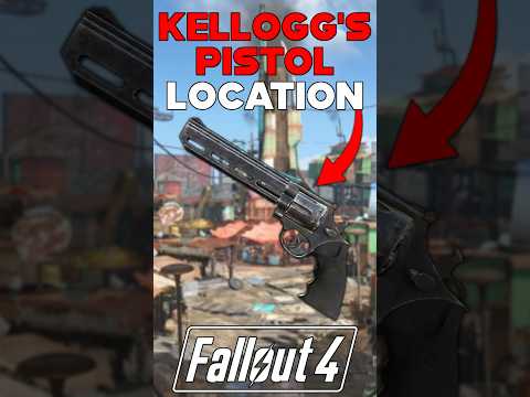 LEGENDARY KELLOGG'S PISTOL LOCATION IN FALLOUT 4