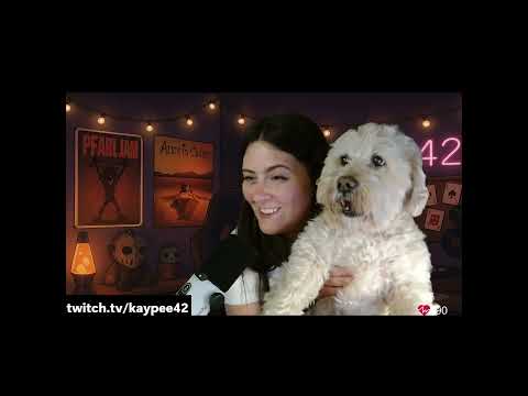 My dog drops by to say hi #dog #dogshorts #dogvideos #gamergirl #funnyshorts #twitch #streamer