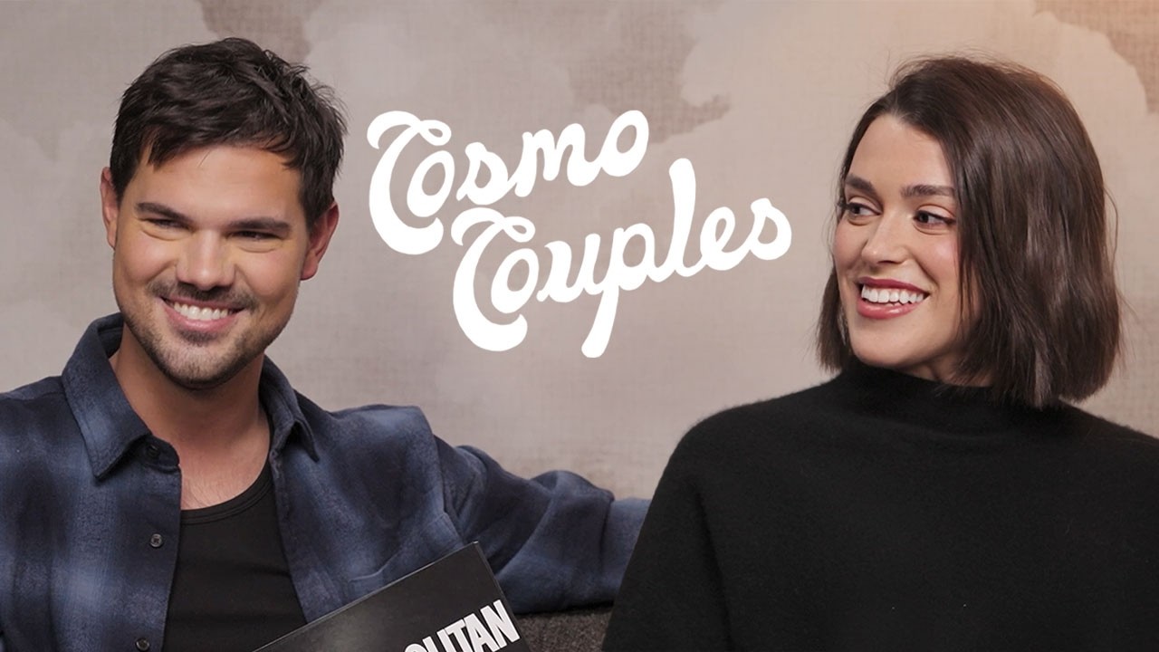 Taylor Lautner + Tay Lautner Take the Cosmo Couples Quiz | Cosmopolitan