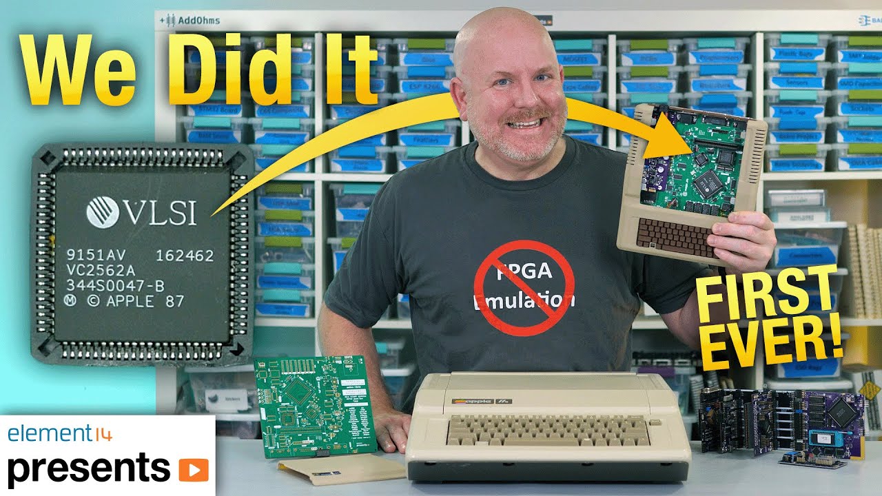 Mega IIe: First Fully Functional Computer built around the Apple Mega ...