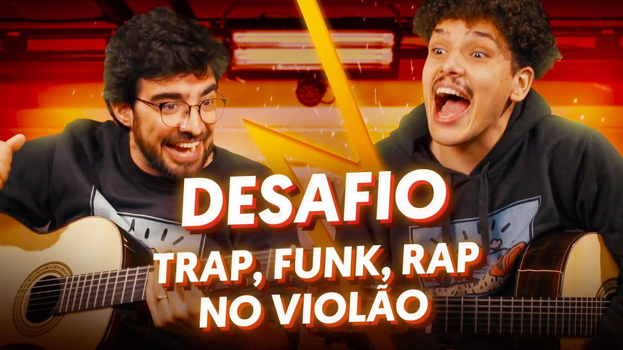 CIFRA CLUB CHALLENGE: TRAP, FUNK, AND RAP ON THE GUITAR?