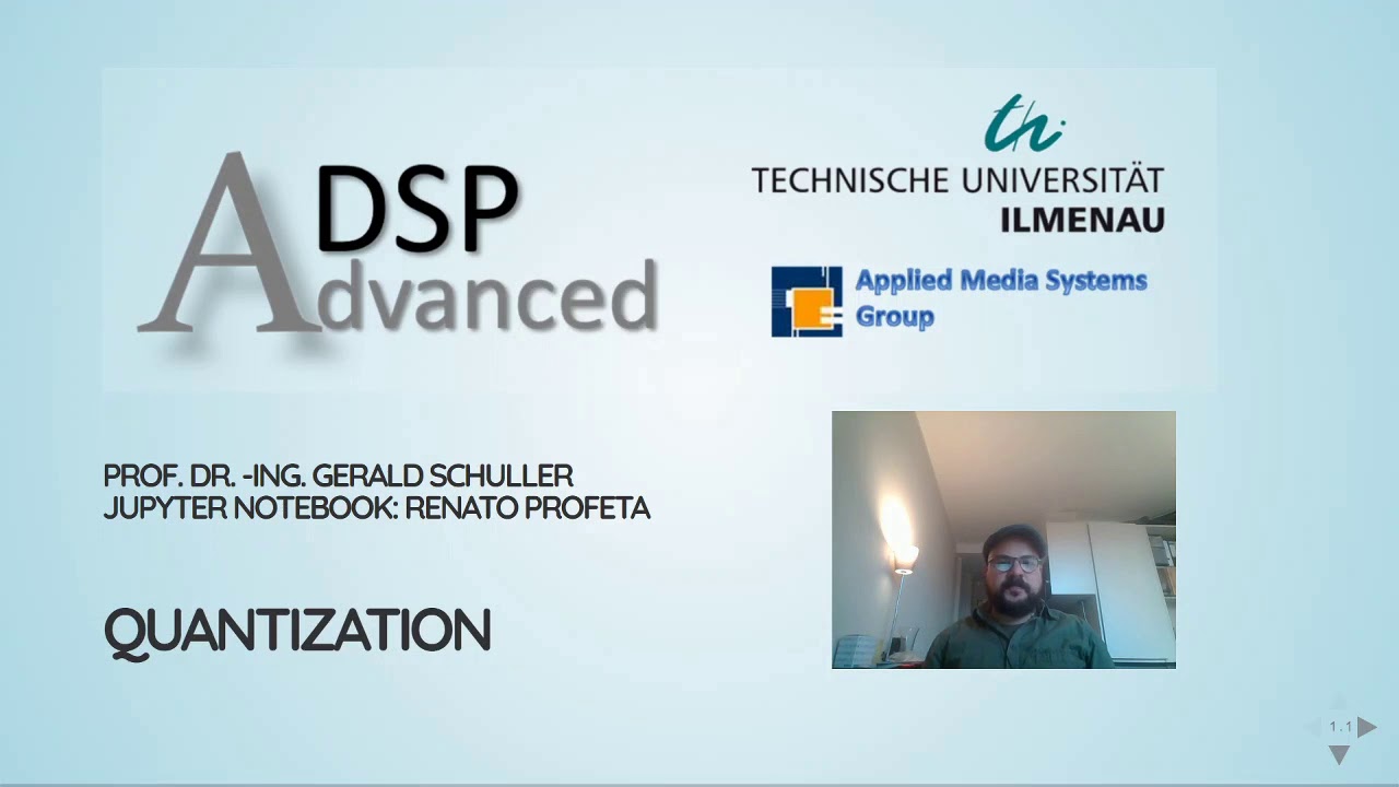 ADSP - 01 Quantization - 01 Quantization