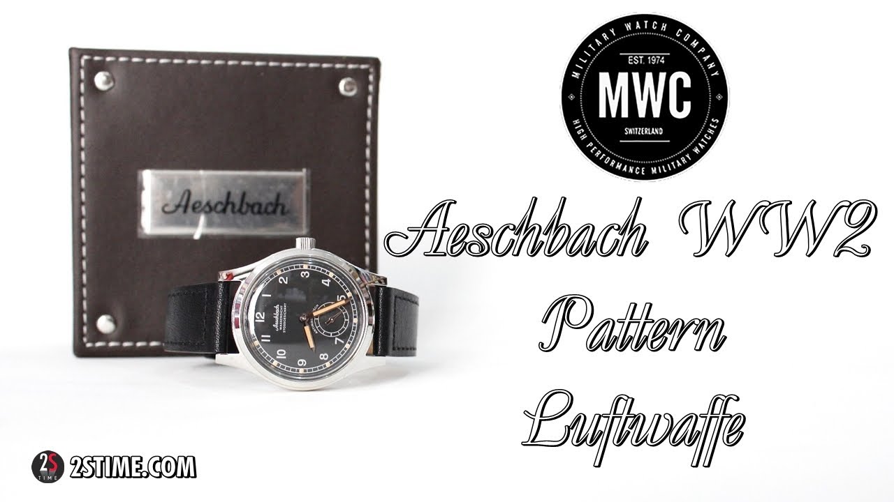 MWC Aeschbach WW2 Pattern Luftwaffe Pilots Watch
