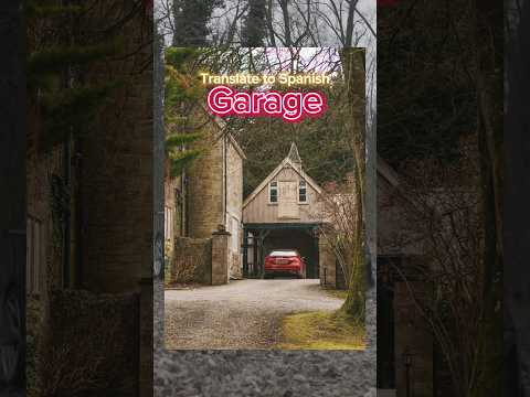 GARAGE Definition to SPANISH | Customer Service