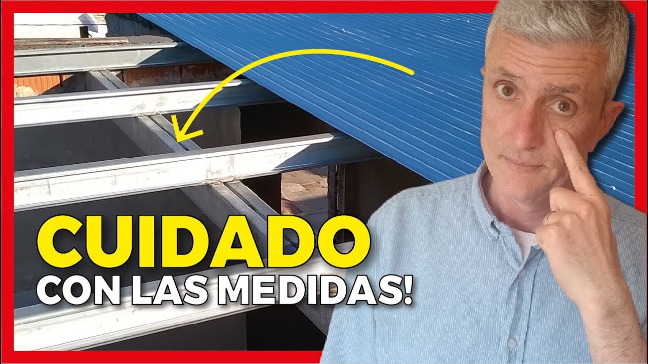 👌 Choose the C-profile like this and your sheet metal roof will NEVER fail!!