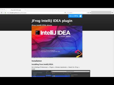 [Screencast] Intro to JFrog IntelliJ IDEA plugin 1.0