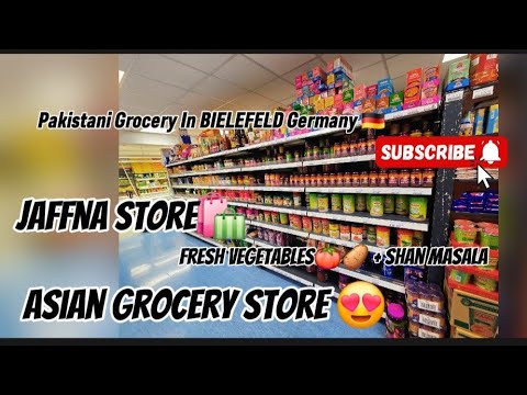 Asian Grocery Store in Bielefeld Germany 🇩🇪 | Pakistani Indian Desi Products Tour 2025🛍