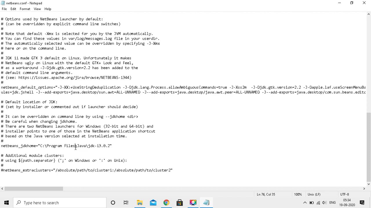 Cannot find java installation apache netbeans error solved