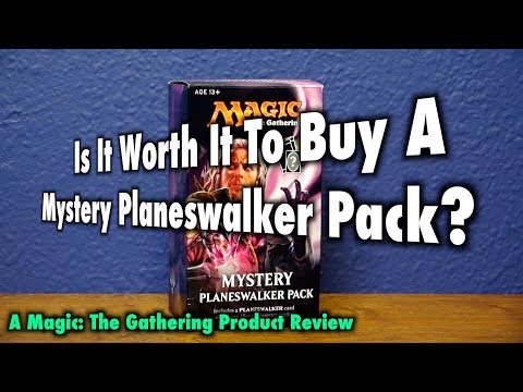 MTG - It is not worth it to buy a Mystery Planeswalker Pack for Magic: The Gathering
