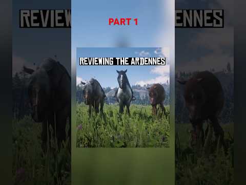 Reviewing The Ardennes, Pt1 #reddeadredemption #rdr #rdr2 #reddeadredemtion2 #review #horse