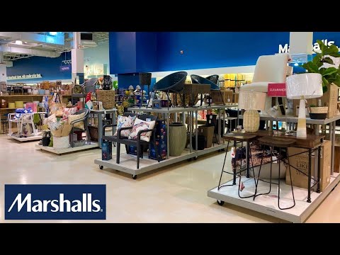 MARSHALLS FURNITURE CHAIRS COFFEE TABLES HOME DECOR SHOP WITH ME SHOPPING STORE WALK THROUGH