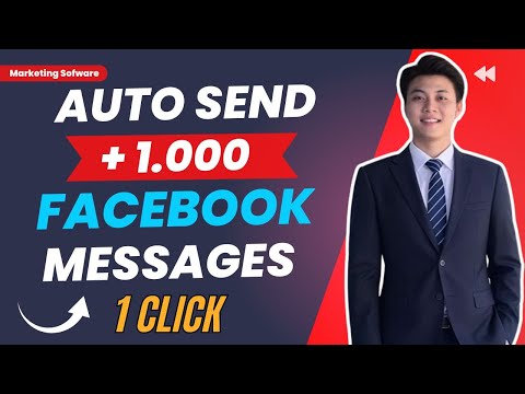 Auto Send Message Facebook 2025 | 5 Minute Send 1000 Messages