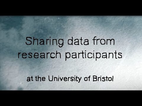 Sharing data from research participants